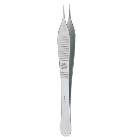Miltex Micro Adson Dressing Forceps with Serrated Tips (17-2510)
