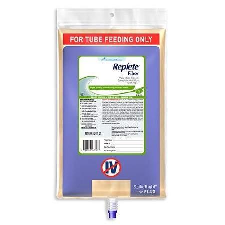 Nestle Replete® Fiber Tube Feeding Formula in 1,000mL Bag - 6/Case ...