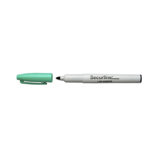 Aspen Surgical Green Securline Lab Marker with Fine Tip (1400-15-PDC)