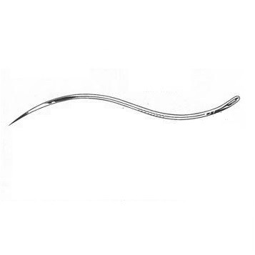 Miltex Size #2 Post Mortem Surgical Needle - 12/Pack - Predictable ...