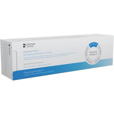 Sultan 2-3/4" x 10" Assure Plus Sterilization Pouch (83003)