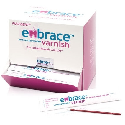 Embrace™ Varnish with 5% Sodium Fluoride & CXP in 0.4 mL Unit Doses ...