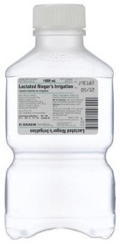 B. Braun Lactated Ringer's for Irrigation in 1,000mL PIC Plastic ...