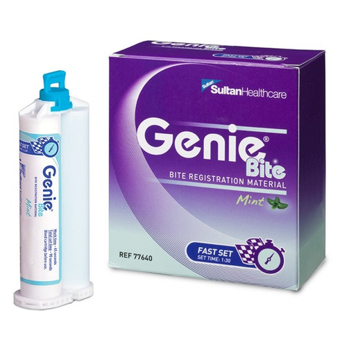 Genie Fast Set Mint-Flavored Bite Registration - (2) 50mL Cartridges ...