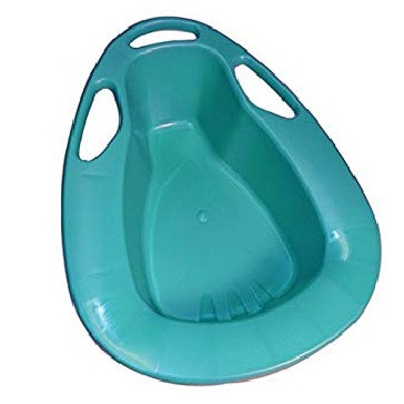 Turquoise Stackable Bedpan with Handles - 50/Case (H113-07) - Predictable Surgical Tech