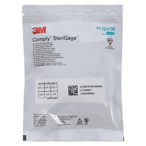3M Comply Steam Chemical Integrators (1243B)