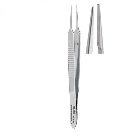 Miltex Bonn Micro Suture Forceps with 1 x 2 Teeth (18-836)