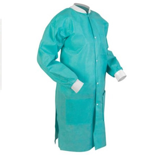 Medicom Large Tropical Teal SafeWear High Performance Lab Coat (8117-C)