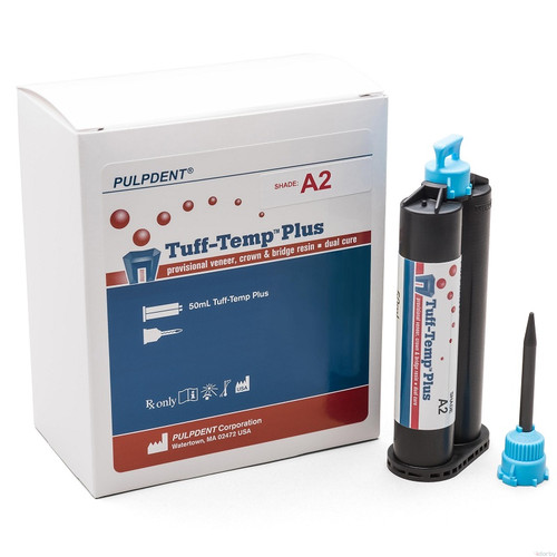 Pulpdent Shade A2 Tuff-Temp™ Plus Provisonal Veneer, Crown & Bridge ...