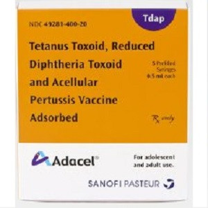 Adacel® Tdap Vaccine in 0.5mL Syringe - 5/Box (49281040020 ...
