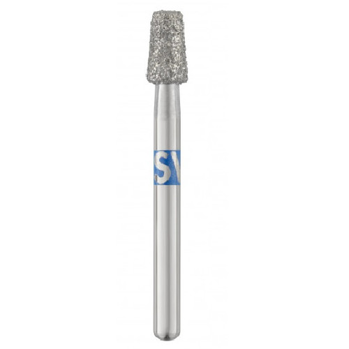 SS White 845KR-025Piranha Modified Flat End Taper Diamond Bur (845KR-025M)