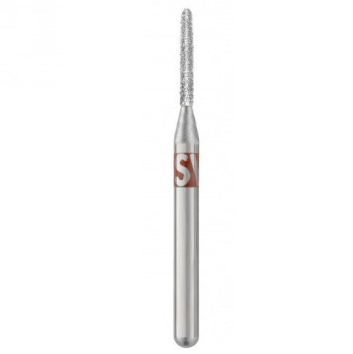 SS White 877-010F Sterile Piranha Modified Beveled Cylinder Diamond Bur ...