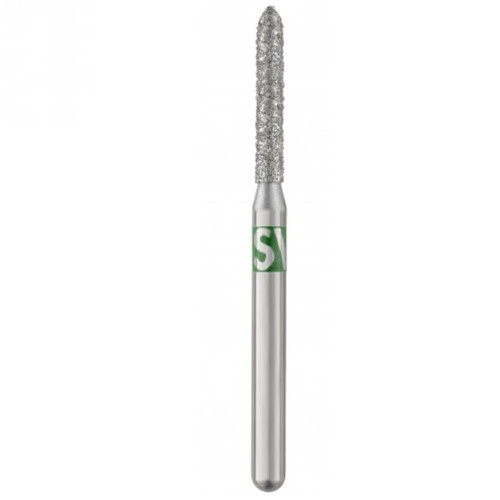 SS White 878-014C Sterile Piranha Modified Beveled Cylinder Diamond Bur ...