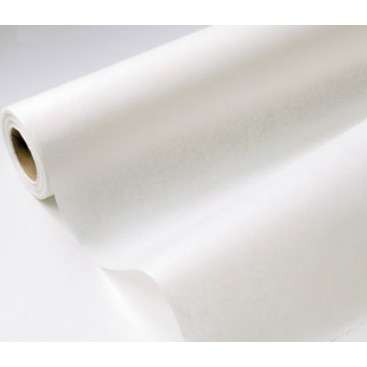 21" x 125' White Standard Table Paper with Crepe Finish - 12 Rolls/Case ...