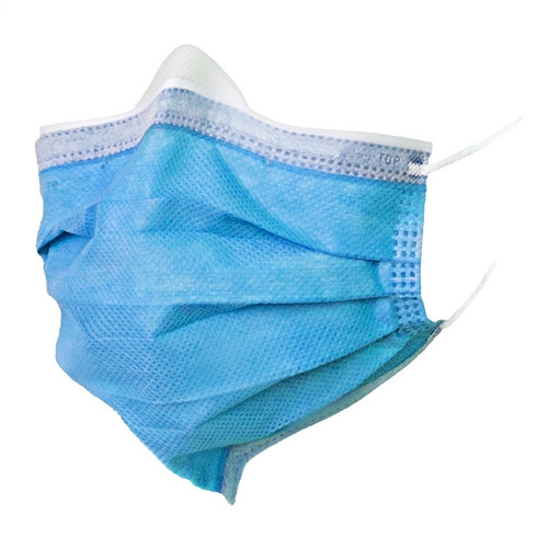 EcoBee Luminous Blue Vibe ASTM Level 3 BeeSure Face Mask (BE2500)
