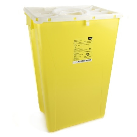 McKesson 18 Gallon Yellow Chemotherapy Waste Container (862687)