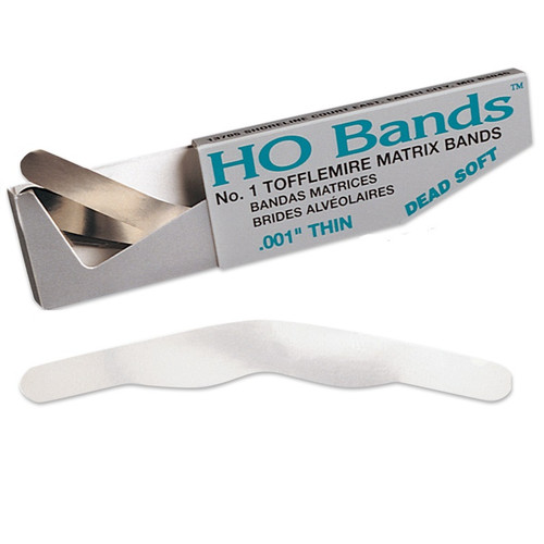 #2 Tofflemire Mod Wide HO™ Dead Soft Matrix Band - 100/Pack (351210)