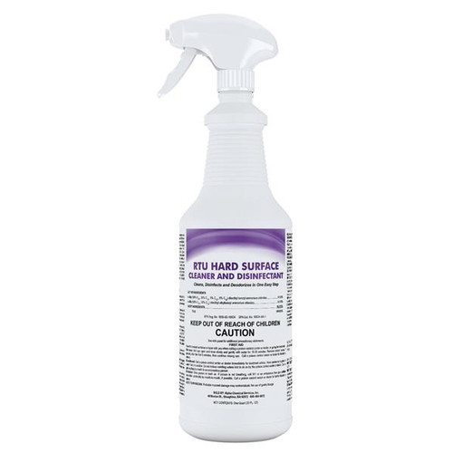 Alpha Chemical Services RTU Hard Surface Cleaner Disinfectant in 32 oz ...