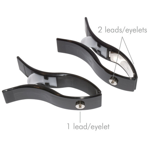 Adult Wrist Clamps with 3 Leads - 2/Set (LIMBKIT-FS)