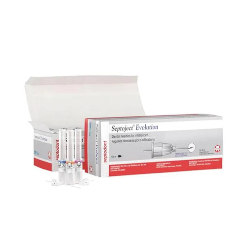 30G Short Septoject Evolution Dental Needle (01N1630)