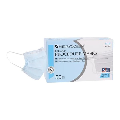 Schein Blue ASTM Level 1 Earloop Face Mask (5702443)