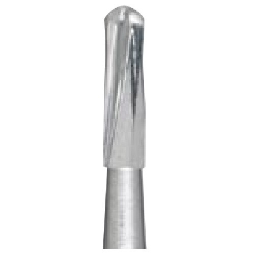 Miltex #1157 FG Straight Plain Fissure Carbide Bur with Round Head ...
