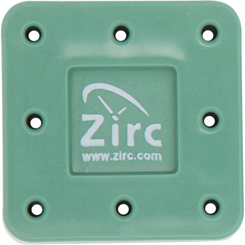 Zirc 8-Hole Green Magnetic Bur Block (50Z400D)
