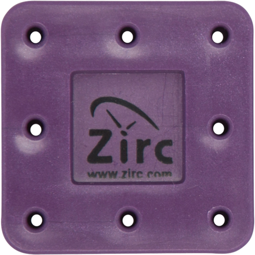 Zirc 8-Hole Plum Magnetic Bur Block (50Z400E)