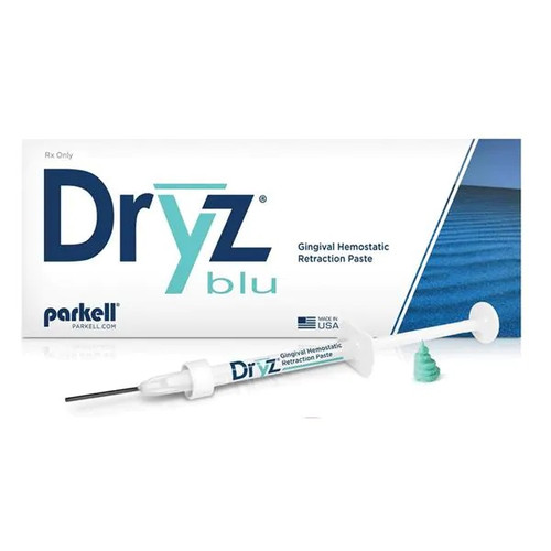 Dryz Blu Retraction Paste in 0.85g Syringe - 7 Syringes (S190 ...