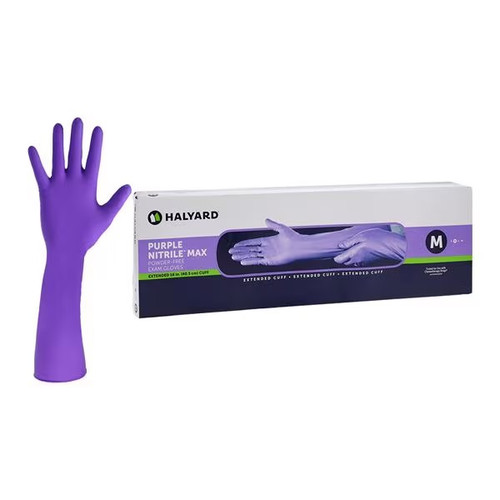 Medium Purple Nitrile Max PF Exam Glove - 400/Case (44993 ...