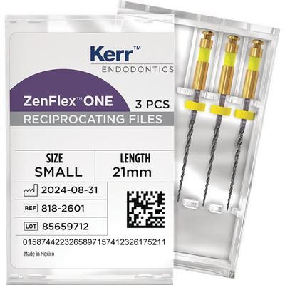 Kerr Endodontics Small ZenFlex ONE Reciprocating NiTi File (818-2601)