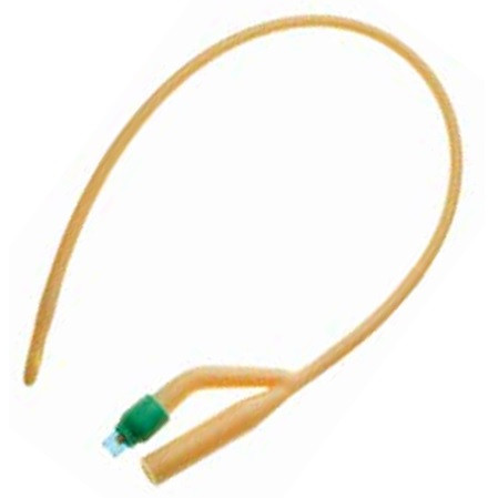 Amsino 12Fr AMSure 2-Way Silicone-Coated Latex Foley Catheter (AS41012)