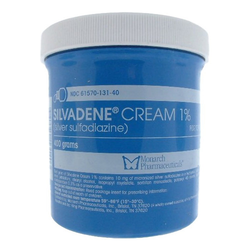 Pfizer 1% Silvadene Cream in 400 Gram Jar (61570013140)