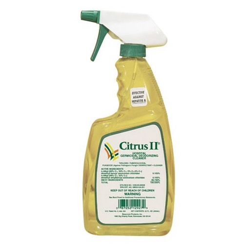 Beaumont Products Citrus II Germicidal Deodorizing Cleaner with Fresh ...