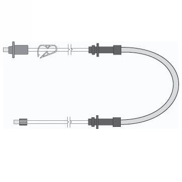Baxter Repeater Pump Tube Set with a Male Luer Lock (H93821)