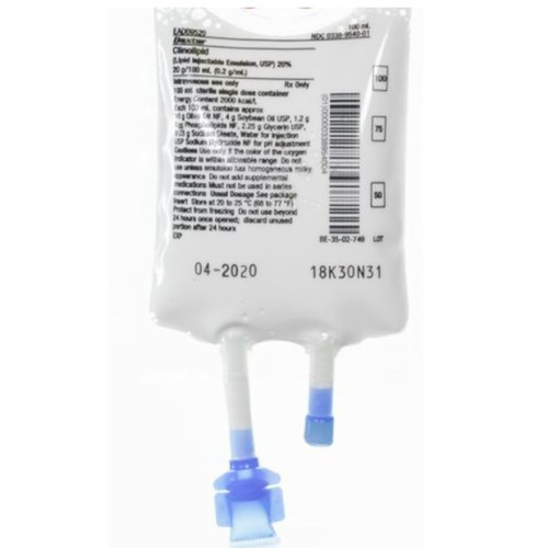 Baxter 20% Clinolipid Lipid Injectable Emulsion (EADB9520)