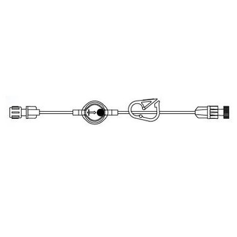 Baxter Straight-Type IV Extension Set with 0.2 Micron Hydrophilic ...