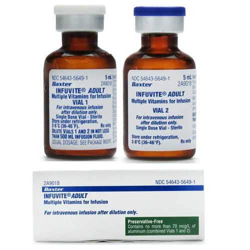 Baxter Infuvite Multivitamin IV Infusion Kit (2A9018)