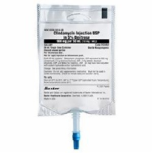 Baxter 900mg/50mL Clindamycin Phosphate in 5% Dextrose for Injection ...
