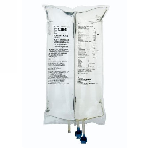 Baxter Clinimix E 4.25% Amino Acid with Electrolytes in 5% Dextrose ...