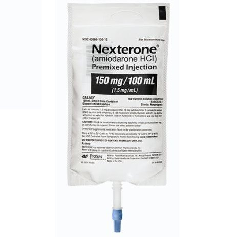 Baxter 150mg/100mL Nexterone (Amiodarone HCl) Premixed Injection in ...