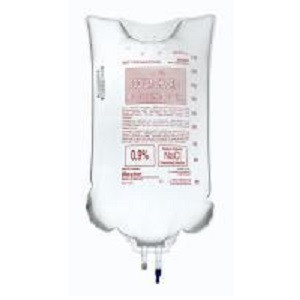 Baxter 0.9% Sodium Chloride Processing Solution in 3,000mL Viaflex ...