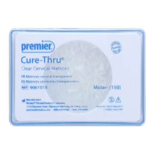 Premier Dental Molar/Universal Size Cure-Thru Clear Cervical Matrices ...