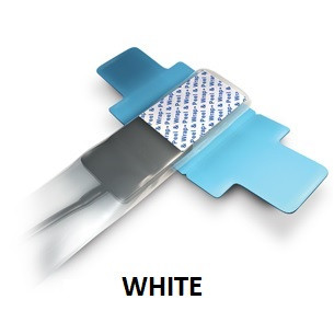 Crosstex Large White Bite Wing-Ease Barrier Sleeves (BWEL)