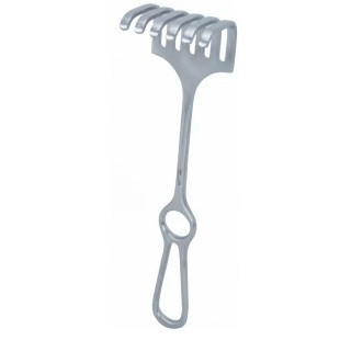 Miltex Israel Retractor with 6 Blunt Prongs (11-352)