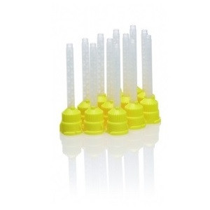 Small Yellow Mixing Tips - 48/Bag - Predictable Surgical Tech