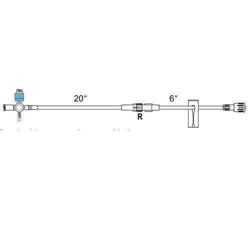 B. Braun High Flow Anesthesia Extension Set with 4-Way Ultraport ...