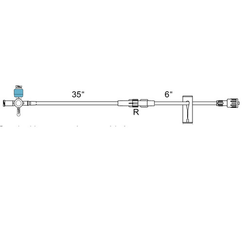 B. Braun High Flow Anesthesia Extension Set with 4-Way Ultraport ...