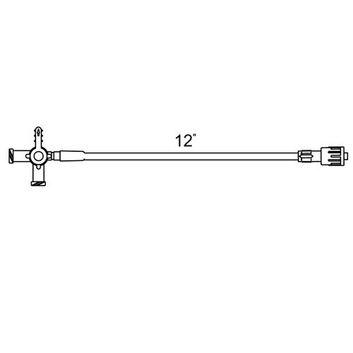 B. Braun Anesthesia Extension Set with Four-Way Stopcock (454320)
