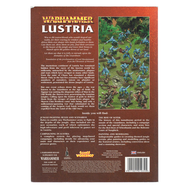 Warhammer Fantasy Lustria - Pre-owned - Troll Hoard Games